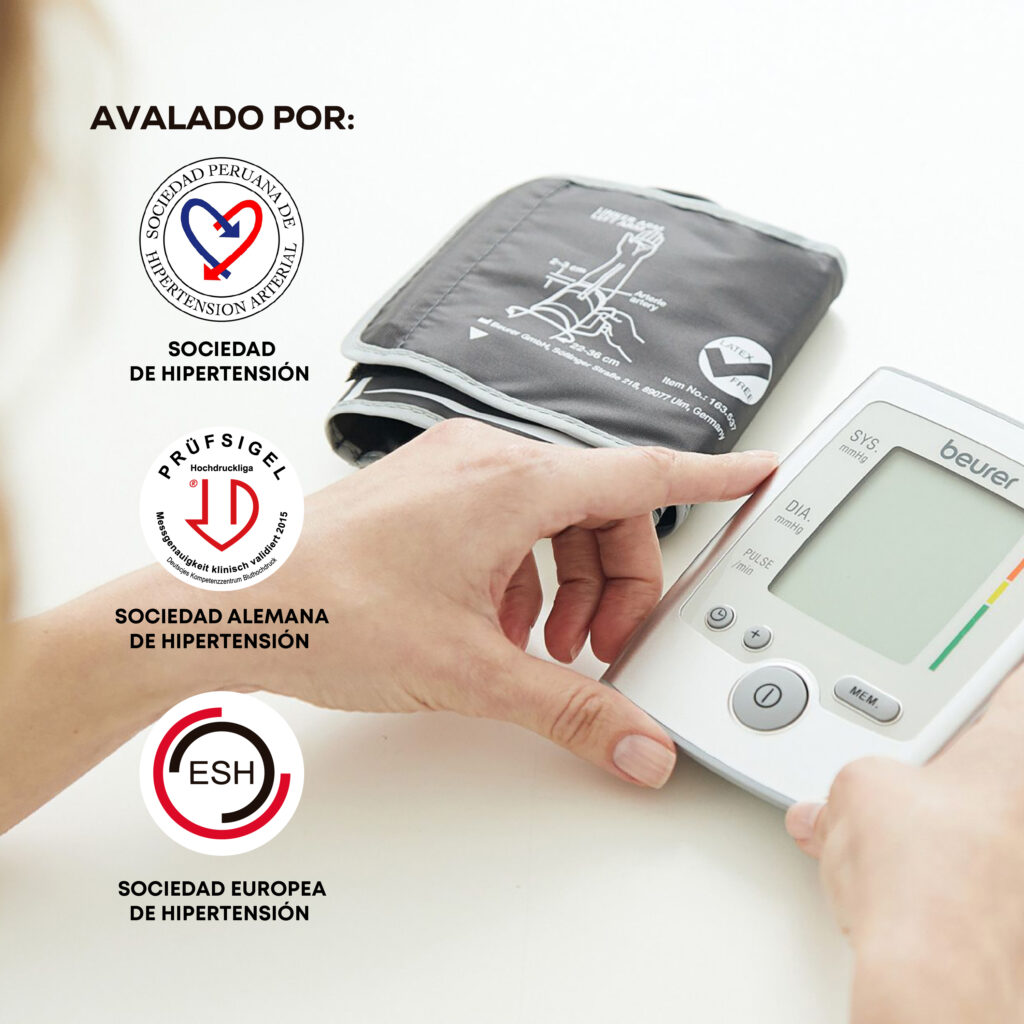 Tensiómetro de brazo BM 35 - Beurer Perú