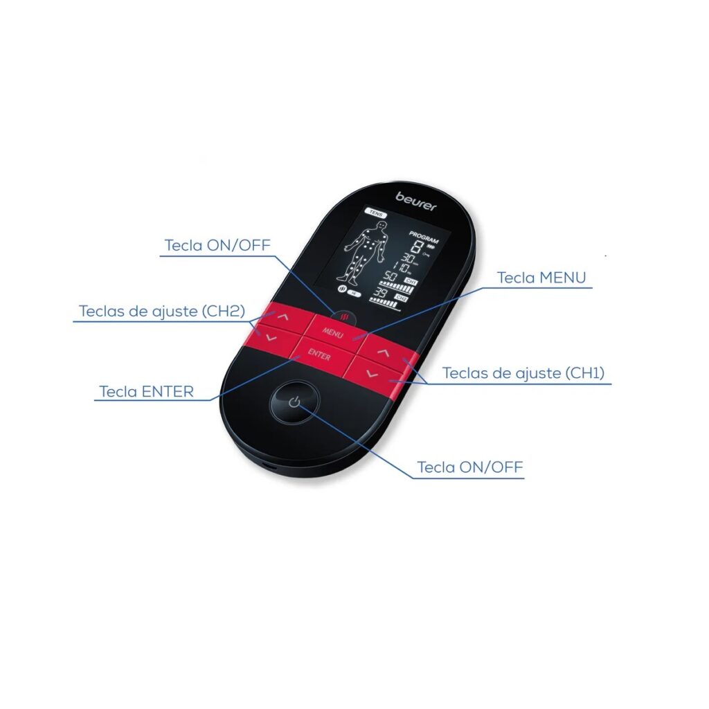Electroestimulador digital EMS/TENS con función de calor EM 59 - Beurer ...